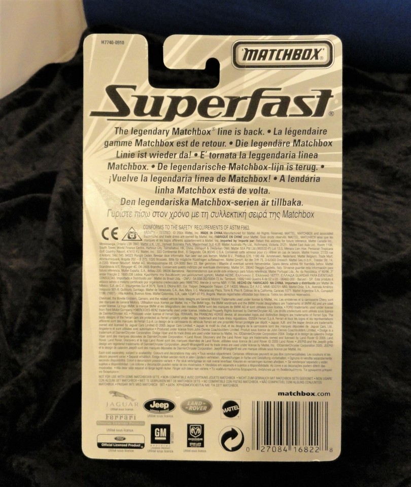 Matchbox Superfast 15,500 edition Ferrari 456 GT in 1/64 Red | eBay