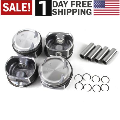 4 Pistons Rings Set For Mercedes-Benz W203 W204 A209 C200K C230 SLK200 ...