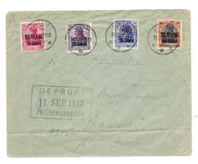 Romania GERMAN OCCUPATION-Sc#3N4-7(complete set)-BUKAREST 11/SEP/191 | eBay