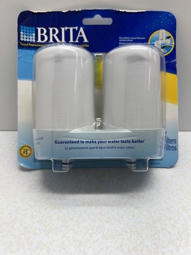 Brita Faucet Water Filtration System Filter Replacement Cartridge (2-Pk ...