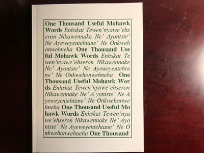 One Thousand Useful Mohawk Words: By David K Maracle | eBay