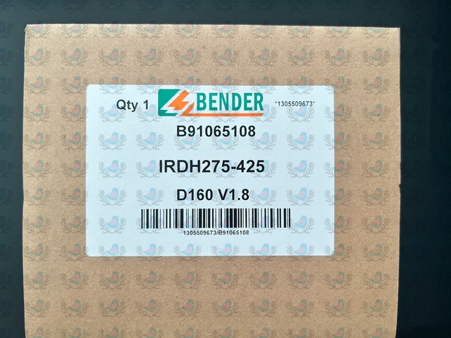 IRDH275-425 BENDER Insulation monitor DHL or FedEX for sale online | eBay