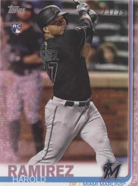 2019 Topps Mini - Harold Ramirez #US38 Pink /25 (RC) for sale online | eBay
