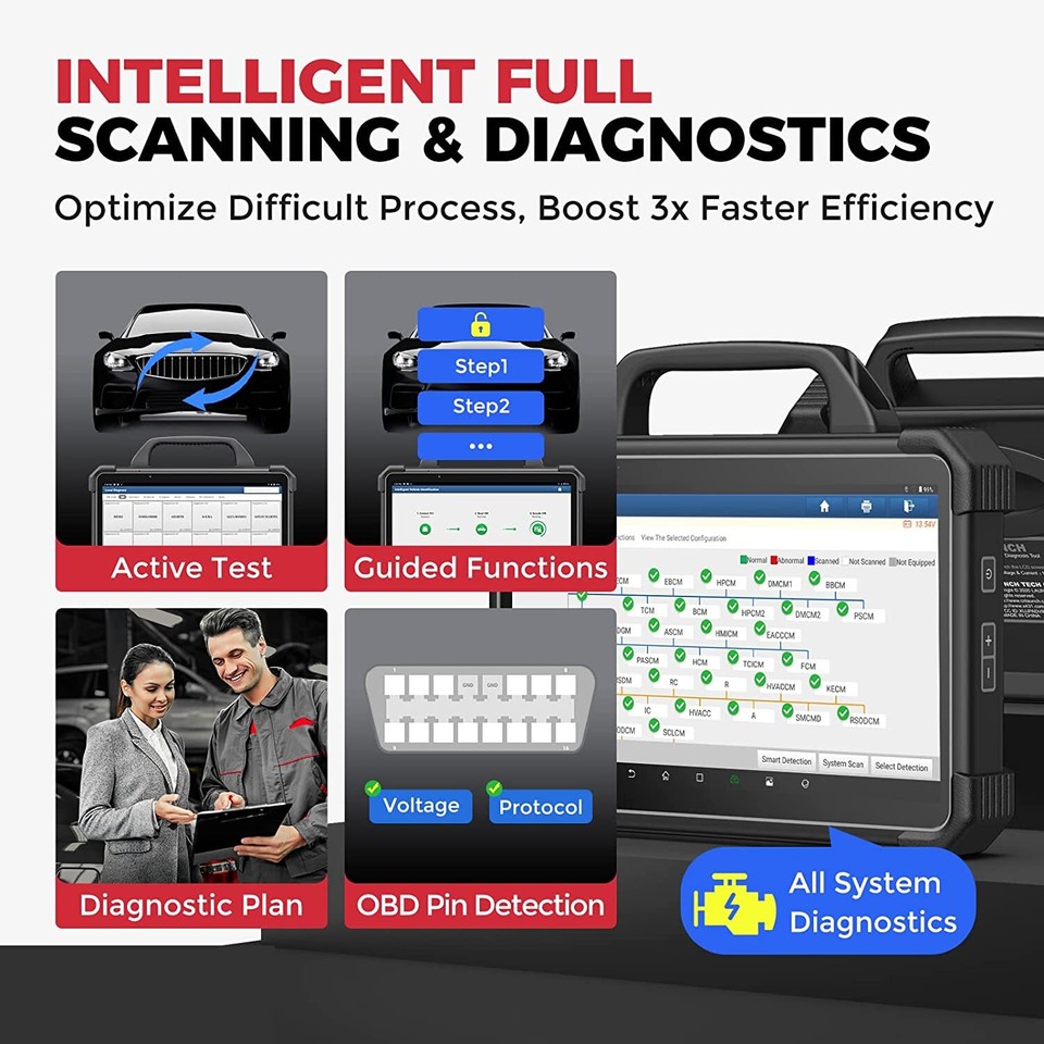 LAUNCH X431 PAD VII PAD 7 X-PROG 3 Car Diagnostic Scanner Key ...