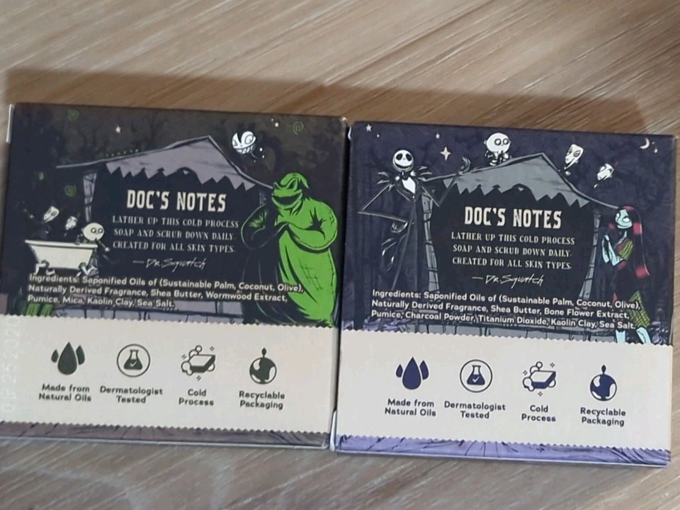 Dr. Squatch Men's JACK SKELLINGTON'S SUDS & OOGIE BOOGIE'S BREW Soap ...