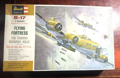 Revell B-17 F SERIES FLYING FORTRESS MEMPHIS BELLE 1/72 Fighter Plane ...