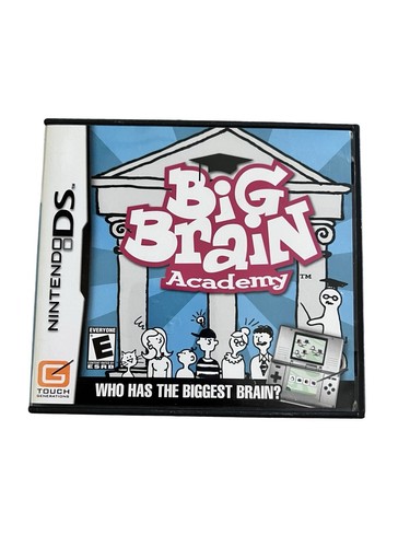 Nintendo DS Big Brain Academy - Complete in Box w/ Manual CIB All ...