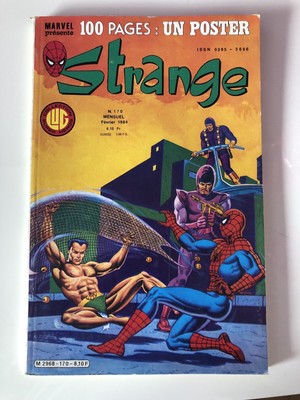 STRANGE 170 Avec Poster Attaché 1984 | eBay