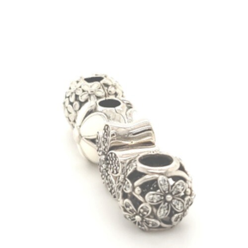 Pandora 925 Daisy 791480cz 791259en12 791492cz 791494en12 flower charms ...