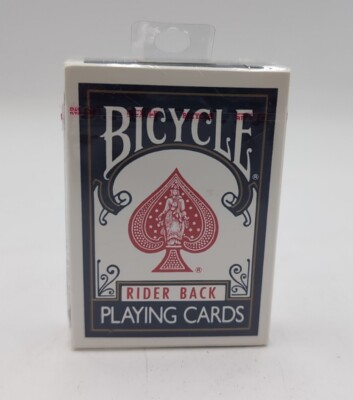 Bicycle Rider Back 808 Playing Cards Cincinnati OH New Sealed Blue | eBay