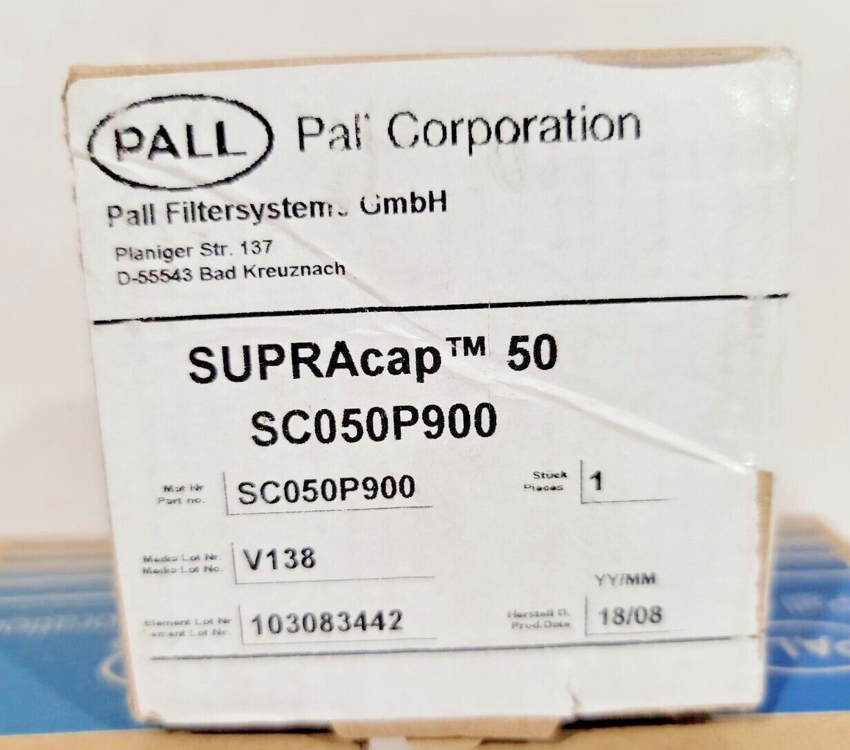 Lot of 3 Supracap™ 50 depth filter capsule SC050P900 | eBay