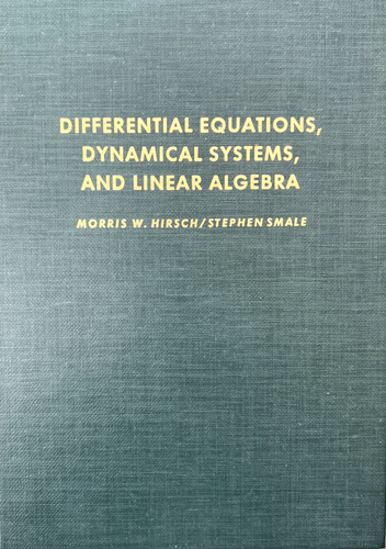 Differential Equations, Dynamical Systems and Linear Algebra by M.W ...