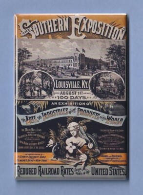 SOUTHERN EXPOSITION WORLD'S FAIR *2X3 FRIDGE MAGNET* LOUISVILLE ...