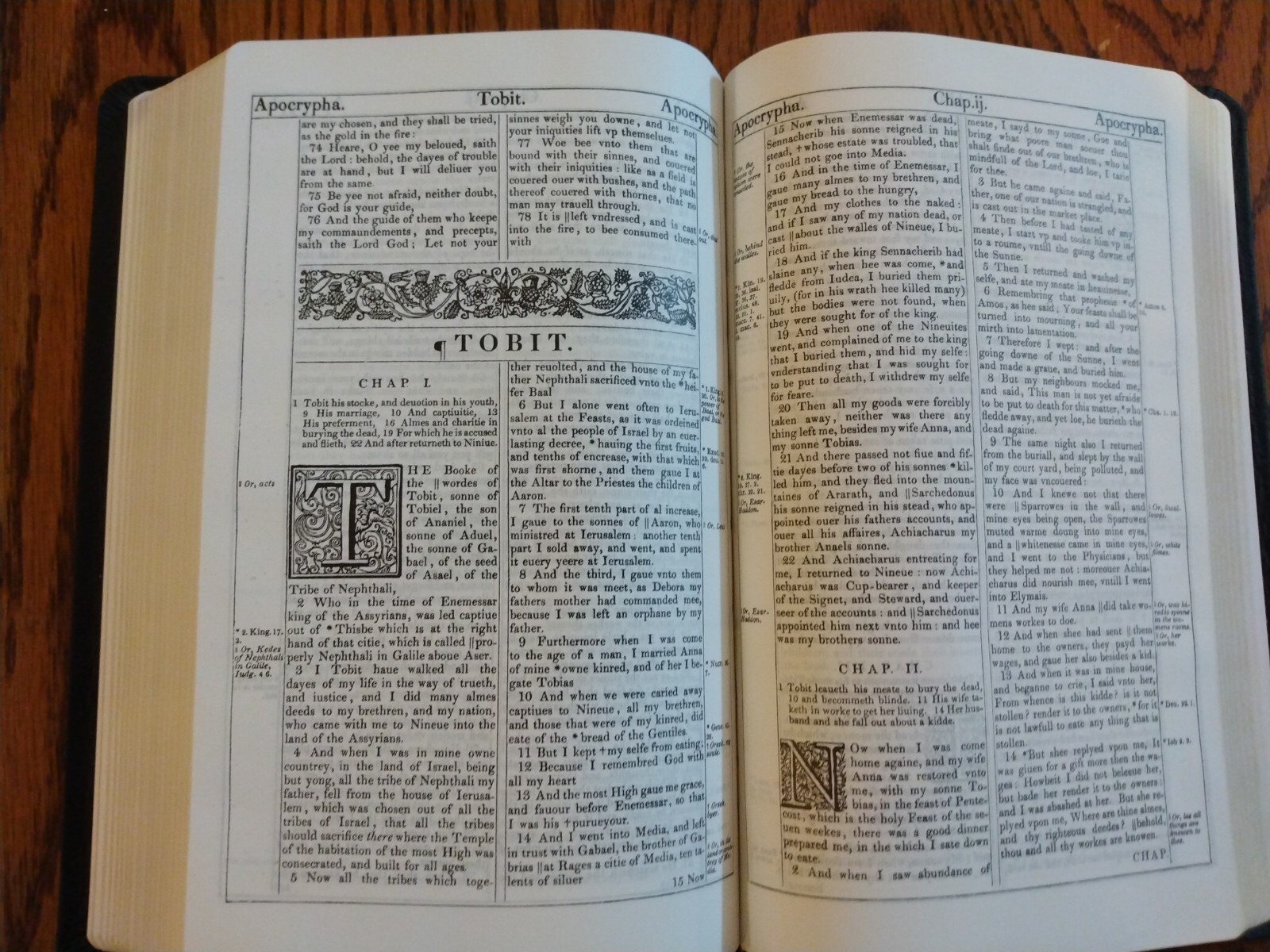 KJV 1611 Bible 400th Anniversary Edition Genuine Leather ~ with ...