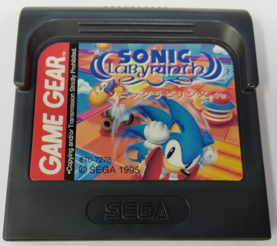 Sega Game Gear Sonic Labyrinth GG W/ box manual | eBay