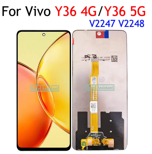 For Vivo Y36 4G V2247 Vivo Y36 5G V2248 LCD Display Touch Screen ...