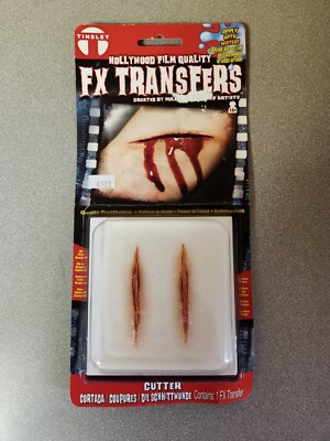 Tinsley Transfers Cutter Prosthetic Special Effects Makeup Horror 3D FX ...
