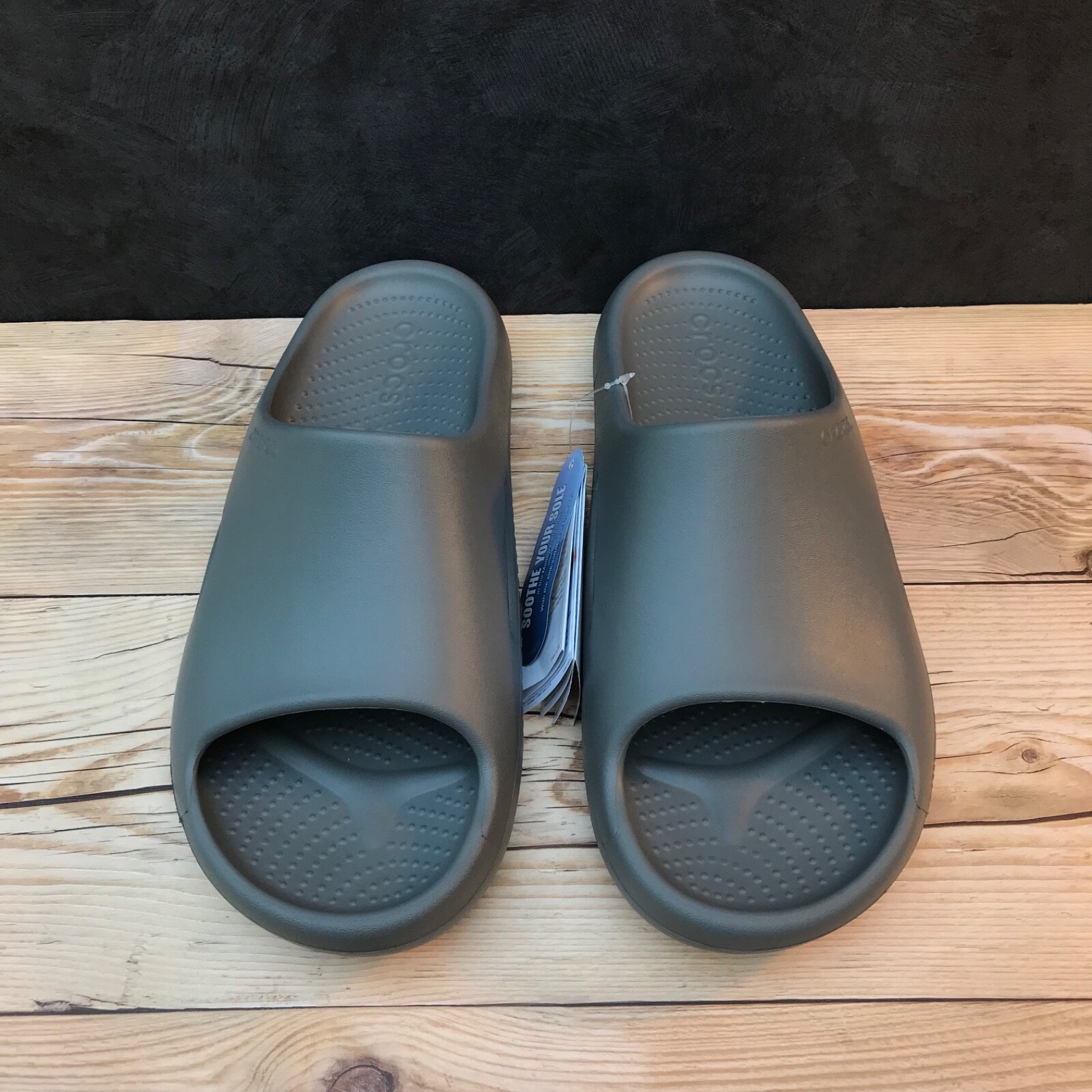 *New* Crocs Mellow Slide Slate Grey Unisex Select-a-Size | eBay