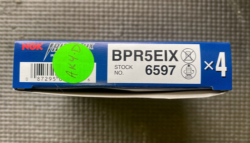 NGK Iridium LX Spark Plugs (4) - #6597 / BPR5EIX - Fits Volkswagen ...