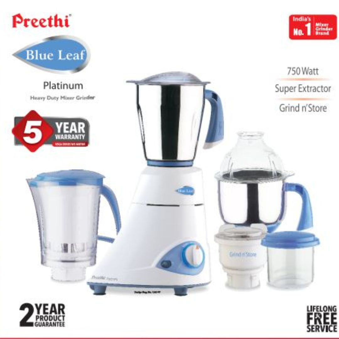 Mg 142 Preethi Popular 750w Mixer Grinder 📺 Preethi Mixer Mg 139 ...