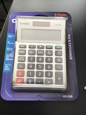 Casio MS-80B Electronic Calculator New | eBay