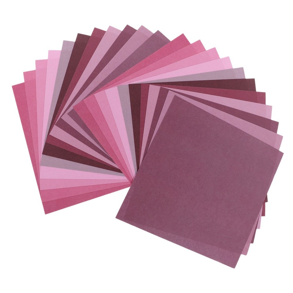 60pcs Origami Paper: Pink Origami Paper 15x15cm Double Sided For Diy ...