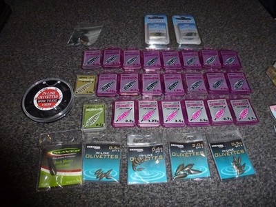 Preston winders Drennan MAP and Polemaster Olivettes and Fox Medium ...