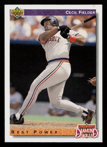 1992 Upper Deck Cecil Fielder #647 Detroit Tigers Baseball Card | eBay