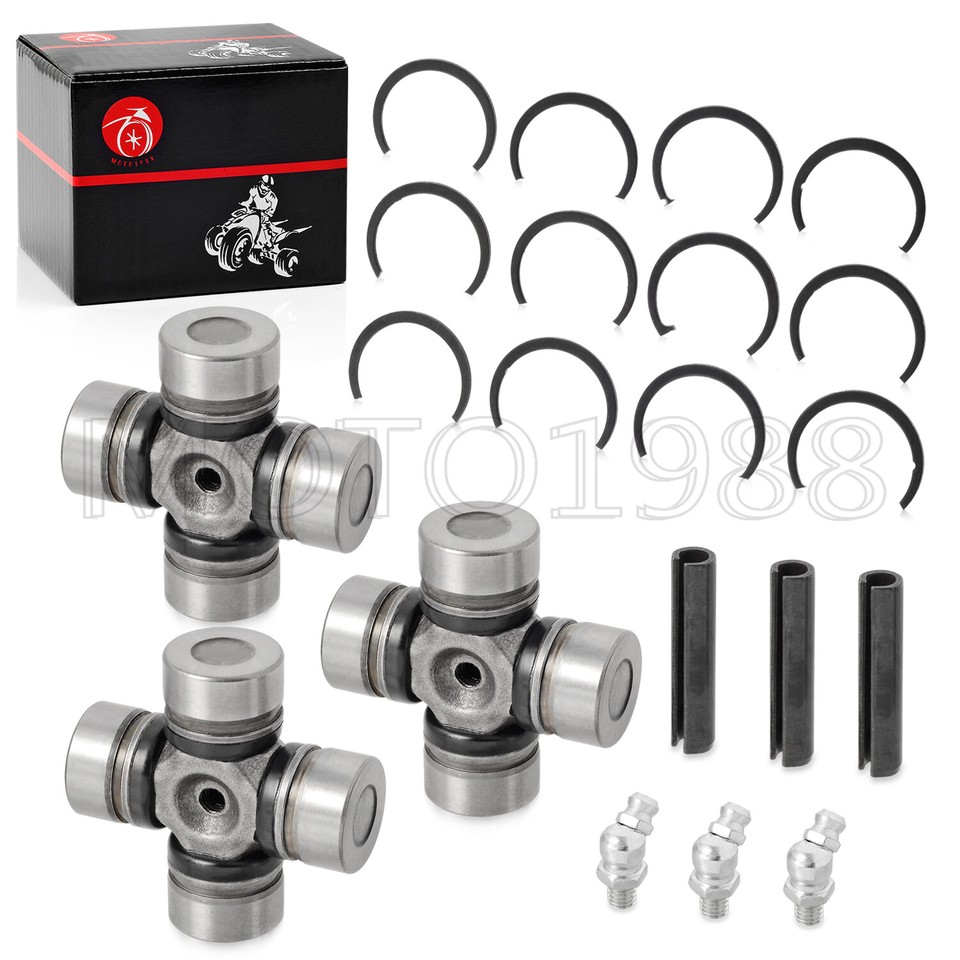 Front Rear Propeller Shaft Bearing Carrier u-joint For Polaris 3515075 ...