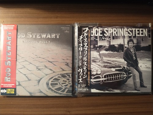 ROD STEWART Gasoline Alley + BRUCE SPRINGSTEEN Verse JAPAN Mini-LP CD ...