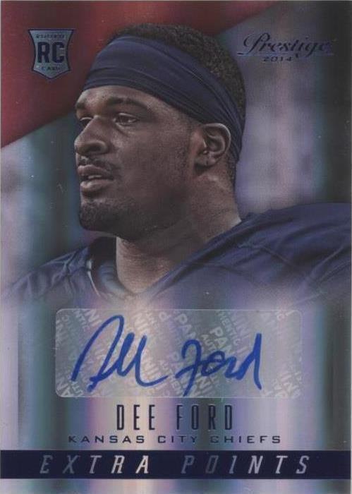 2014 Panini Prestige - Rookie Dee Ford #229 Extra Points Blue ...