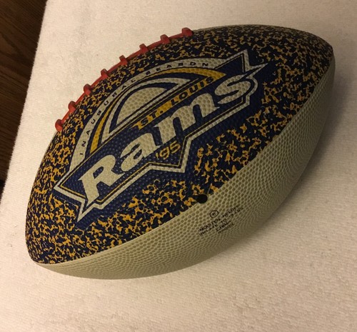 St Louis Rams 1995 Inaugural Season Football NFL Coca-Cola Los Angeles ...