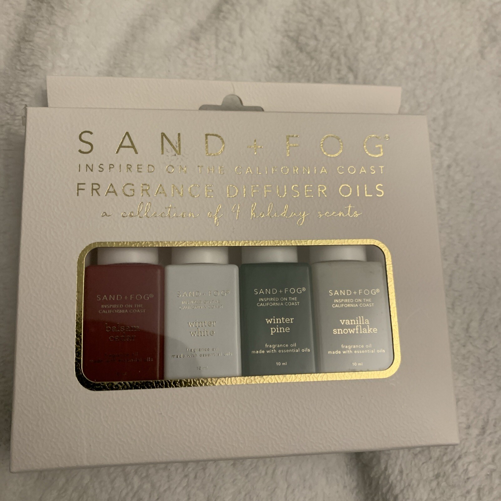 Sad+Fog Fragrance Diffuser Oils Collection Of Four Holiday Scents | eBay