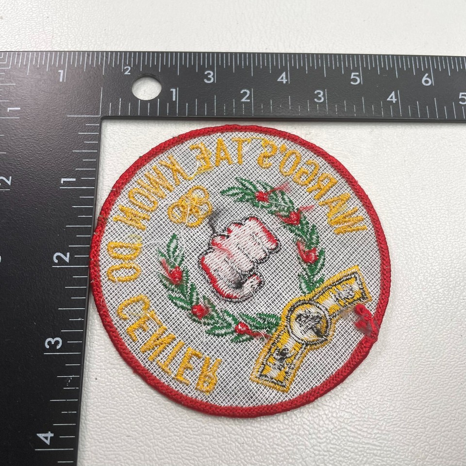 MARGO'S TAE KWON DO CENTER Patch (martial arts self defense) 39DD | eBay