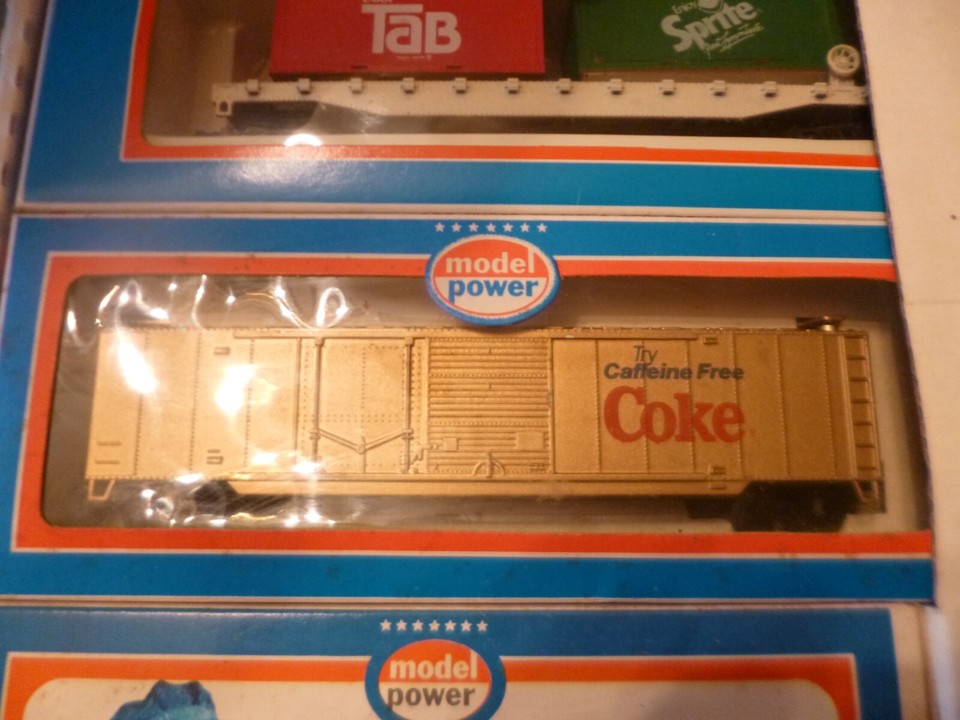 MODEL POWER HO COKE COLA TRAIN SET | eBay