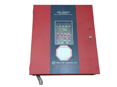 Fire-Lite MS-9200 Fire Alarm Control Panel + UDACT + Cabinet | eBay