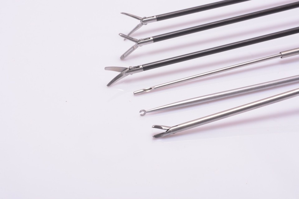 Laparoscopic Simulator Abdomen Shape 6 Basic Training Kits 5mmx330mm ...