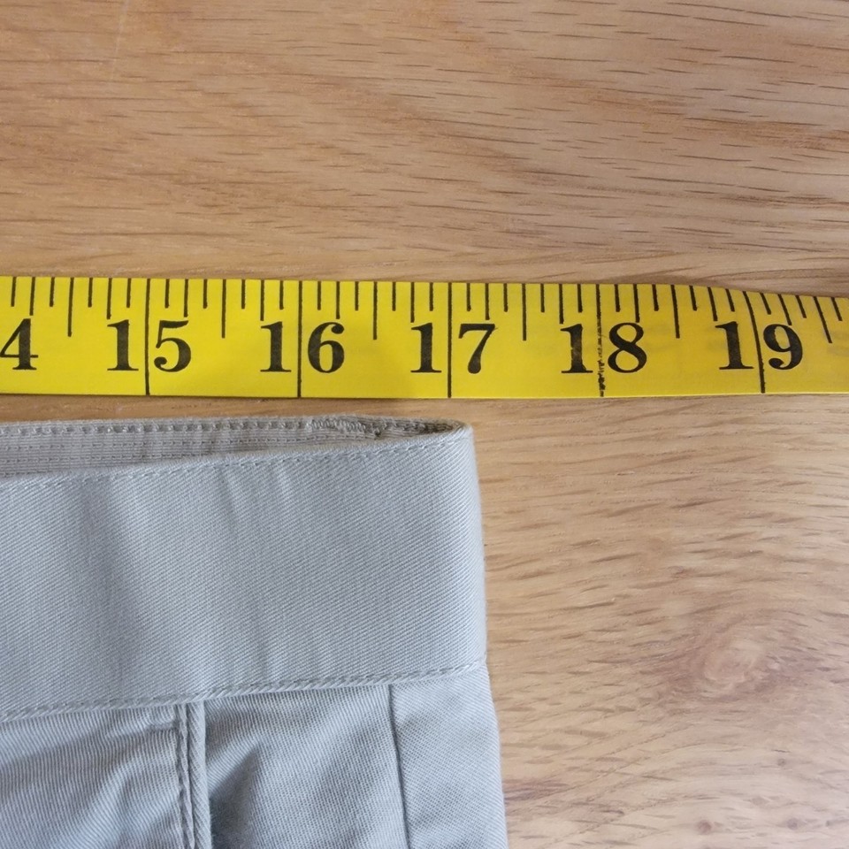 Fabletics The High Side Chino Pants Men's Size 34x32 Brown Slim Fit ...
