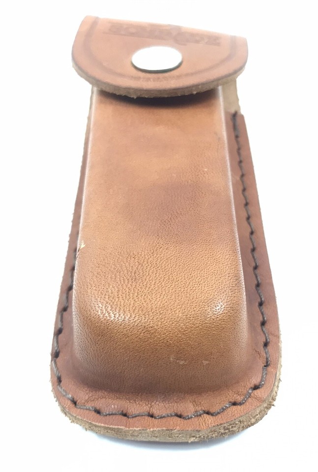 Brown Leather Schrade 7OT Old Timer Folding Pocket Knife Sheath 2755-LQ ...