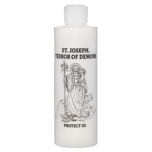 Saint Joseph Journal Notebook Terror of Demons Holy Water Bottle ...