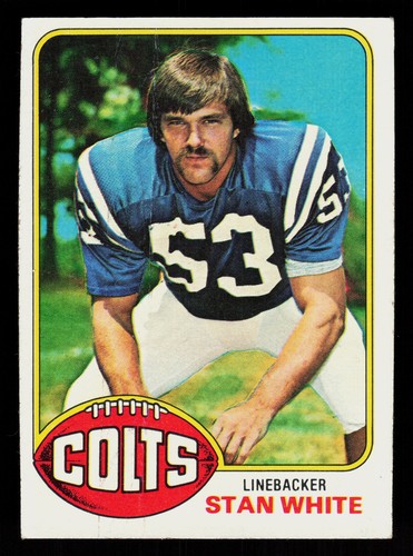 1976 Topps Stan White #312 Football Baltimore Colts | eBay