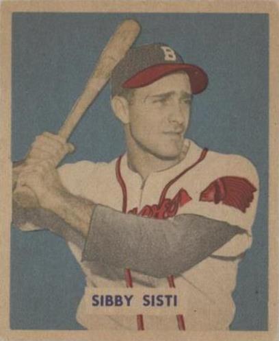 1949 Bowman - Sibby Sisti #201 Gray Back (RC) for sale online | eBay