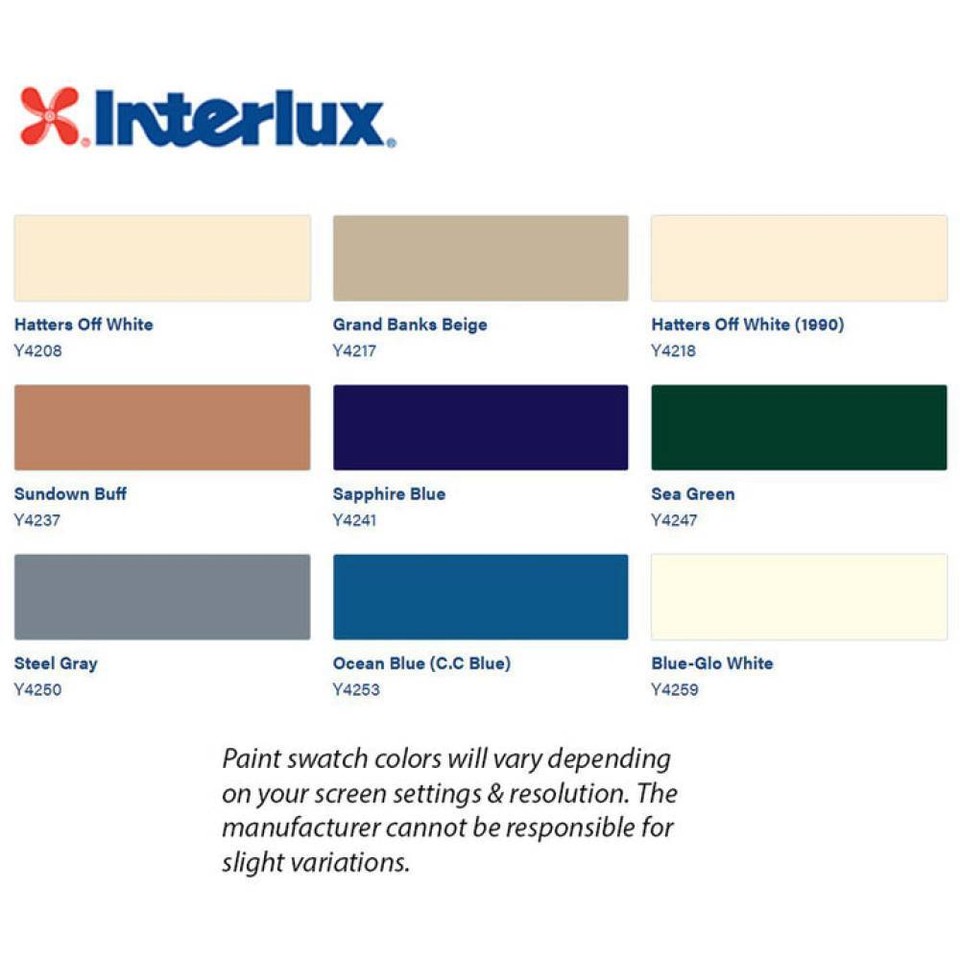 Interlux Y4250/QT Brightside Topside Polyurethane Steel Gray Quart | eBay