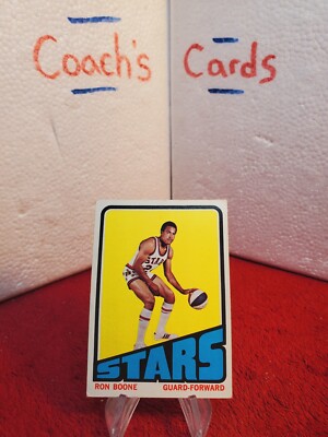 1972 Topps NBA Ron Boone #239 Utah Stars | eBay