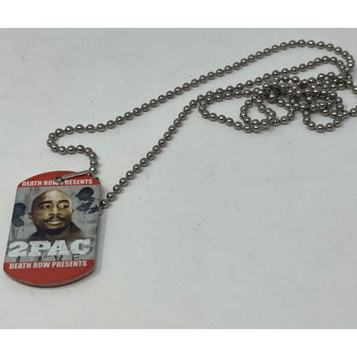 Vintage 2Pac death row presents, dog tags | eBay