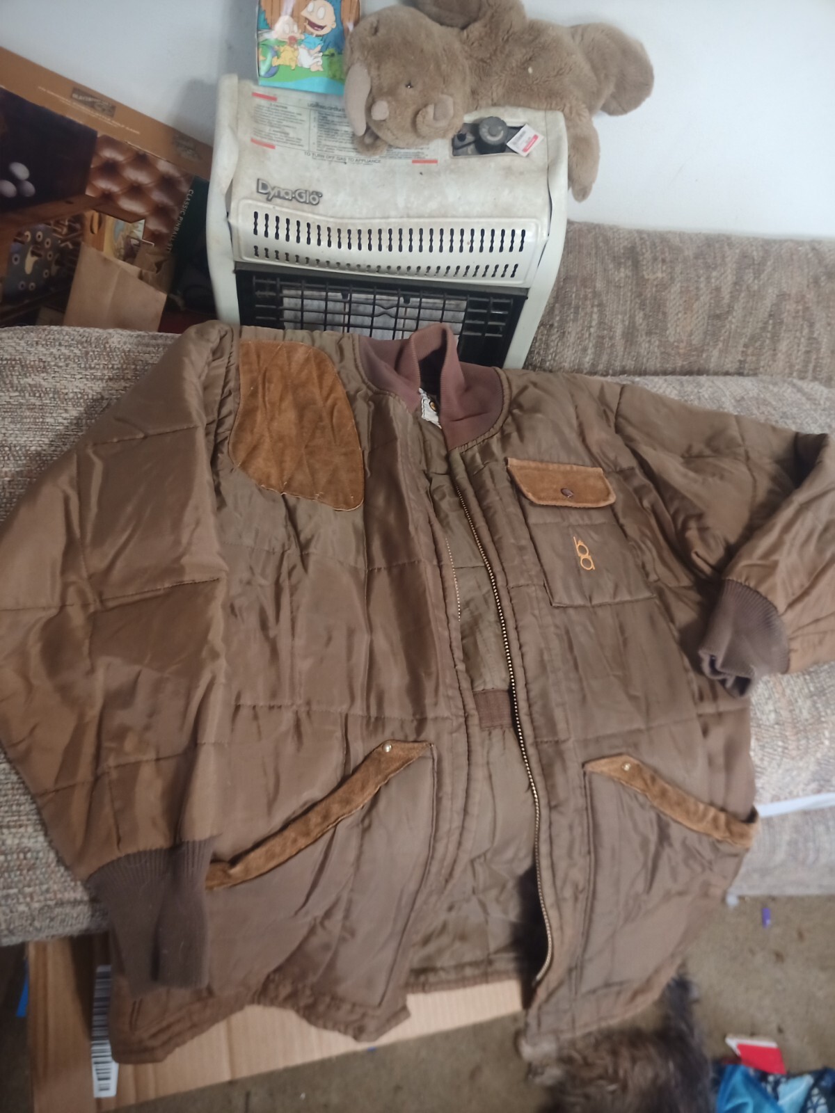 BOB ALLEN Shooting Coat Jacket Leather Trap Skeet Shooting Pavilion ...