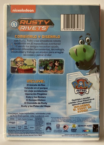 Rusty Rivets TV Serie (New Sealed DVD Mexican Edition See Picture! | eBay