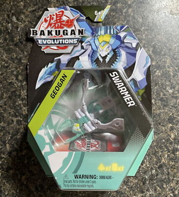 Bakugan Evolutions Geogan Swarmer White Green New | eBay