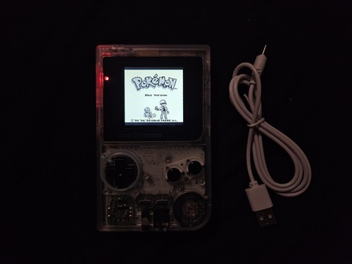Upgraded Gameboy Pocket - IPS Screen - Rechargeable Battery Pack - New ...