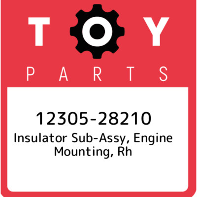 12305-28210 Toyota Insulator sub-assy, engine mounting, rh 1230528210 ...
